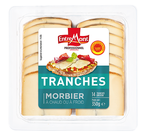 Les tranches de fromages entremont professionnel