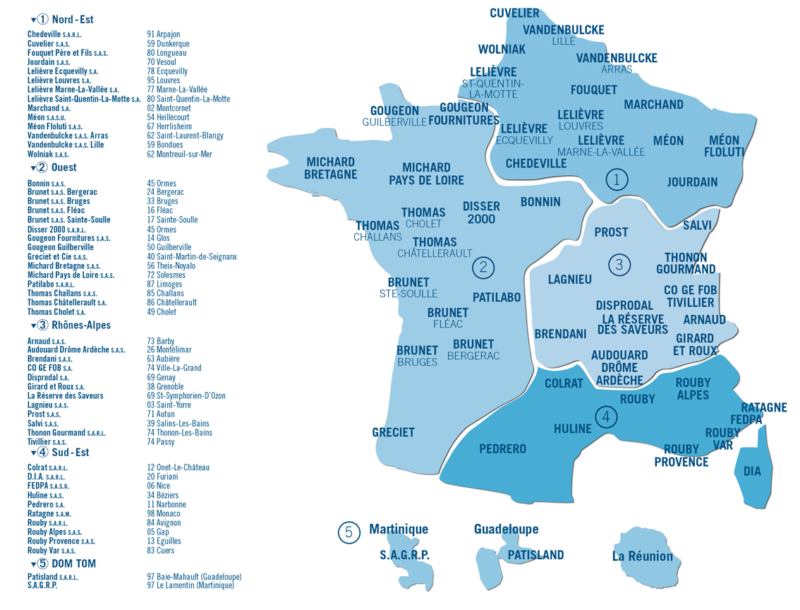 BACK EUROP FRANCE, la distribution au sens proche